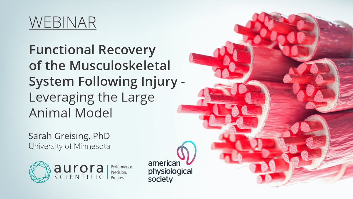 Measuring in-vivo, in-situ and in-vitro muscle function - Aurora Scientific
